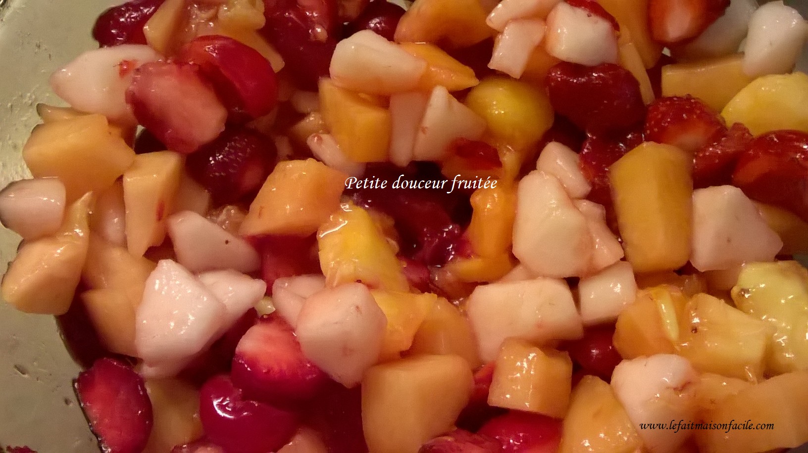 Recette Petite douceur fruitée - Le fait maison facile