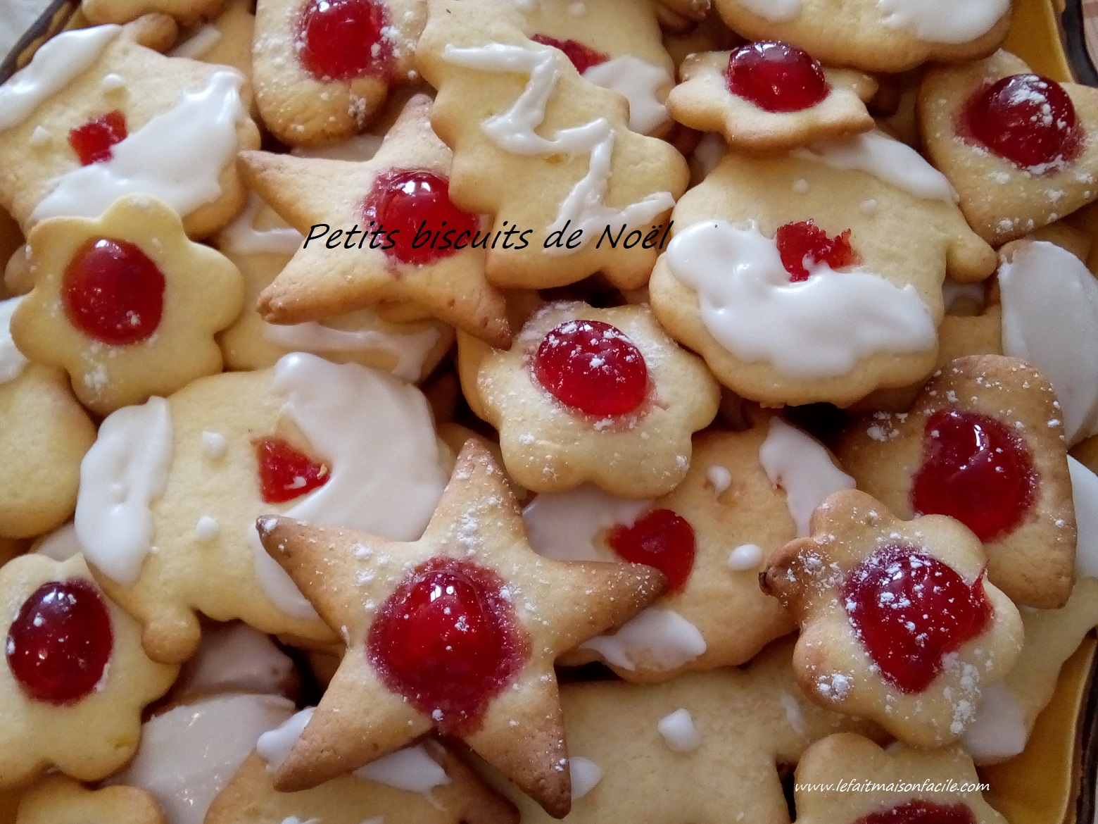 Recette Petits biscuits de Noël - Le fait maison facile