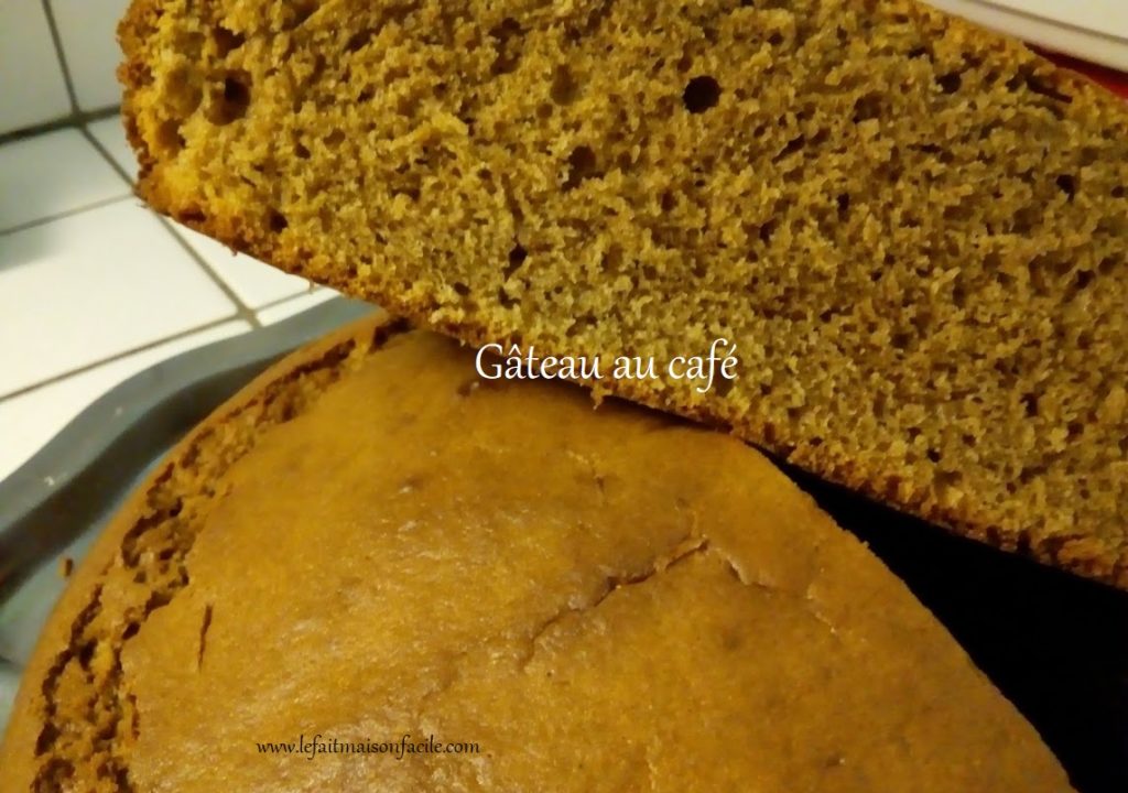 Recette Gâteau au café - Le fait maison facile
